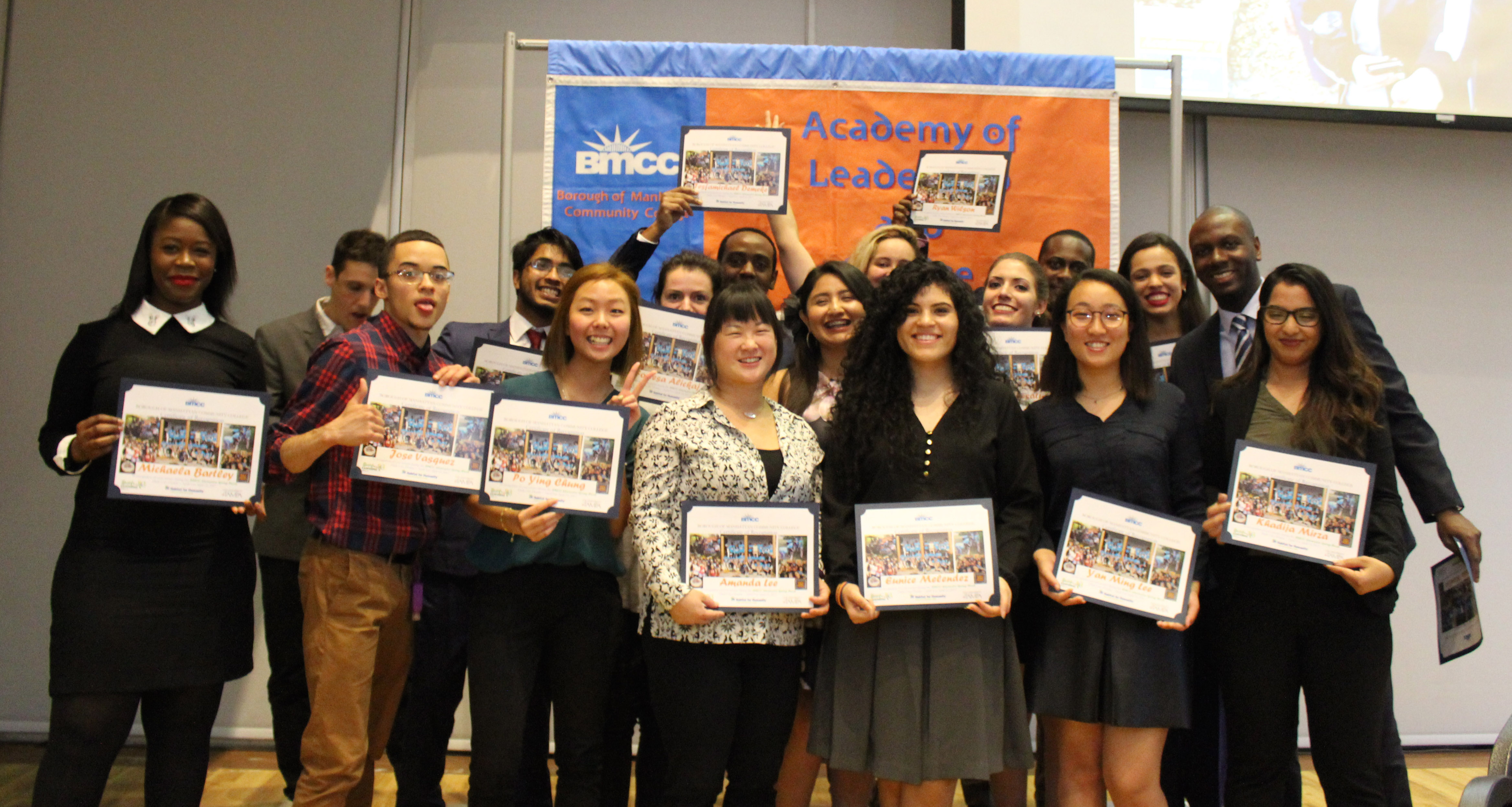 BMCC Celebrates Student Leadership And Service BMCC